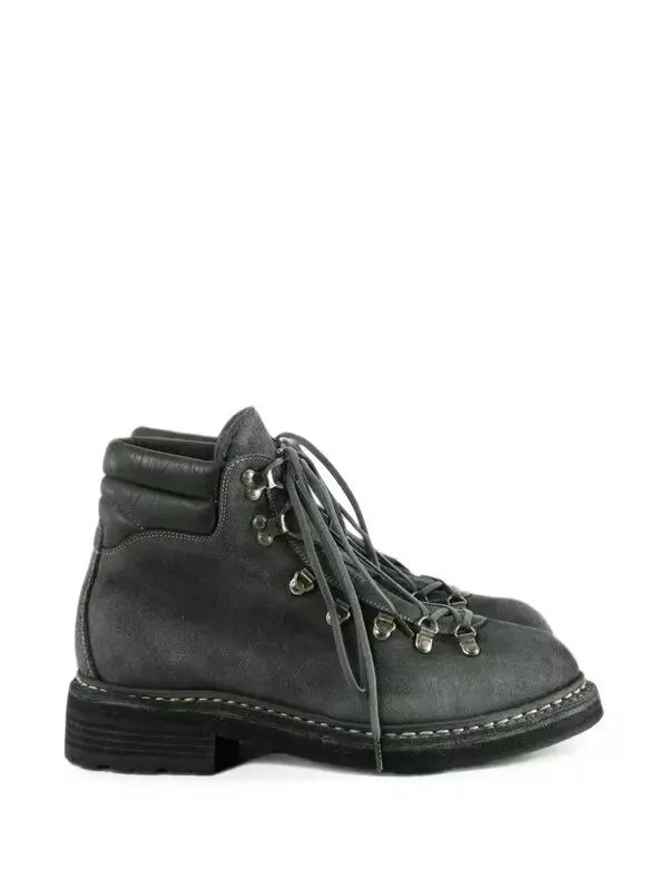 Guidi Lace-up Hiking Boots - Grey