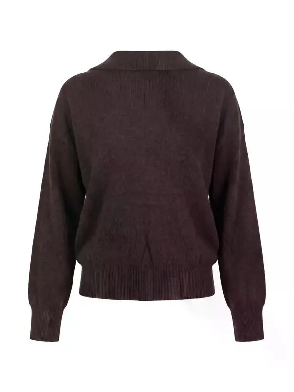 NOTSHY Palmer Cashmere Polo-collar Sweater