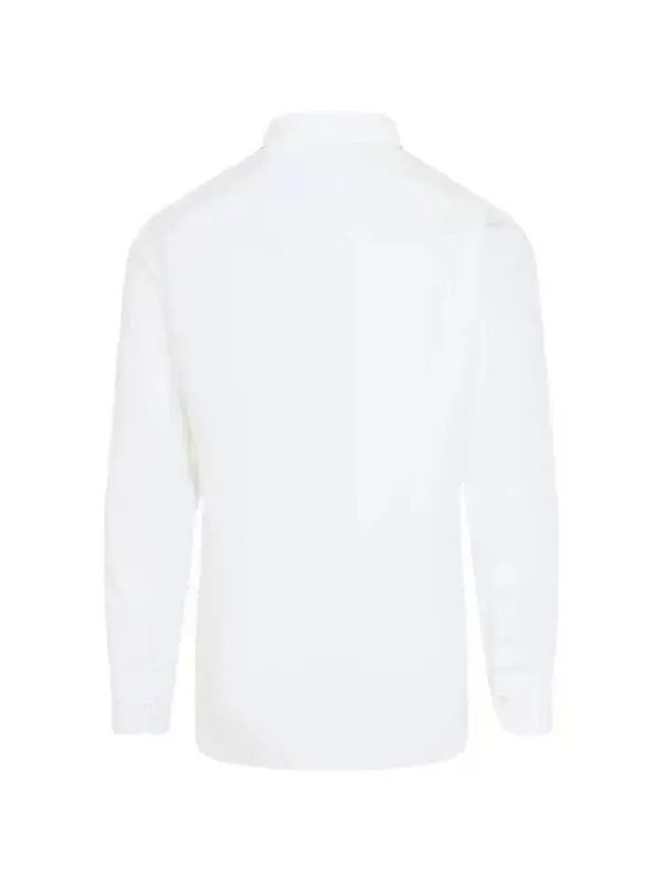 Brioni Long-sleeve Cotton Shirt