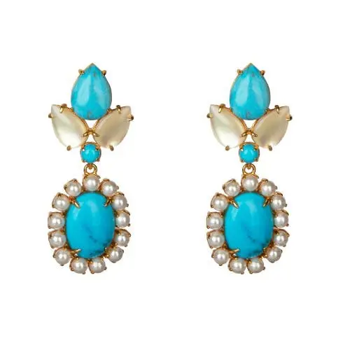 Bounkit Capri Interchangeable Drop Earrings