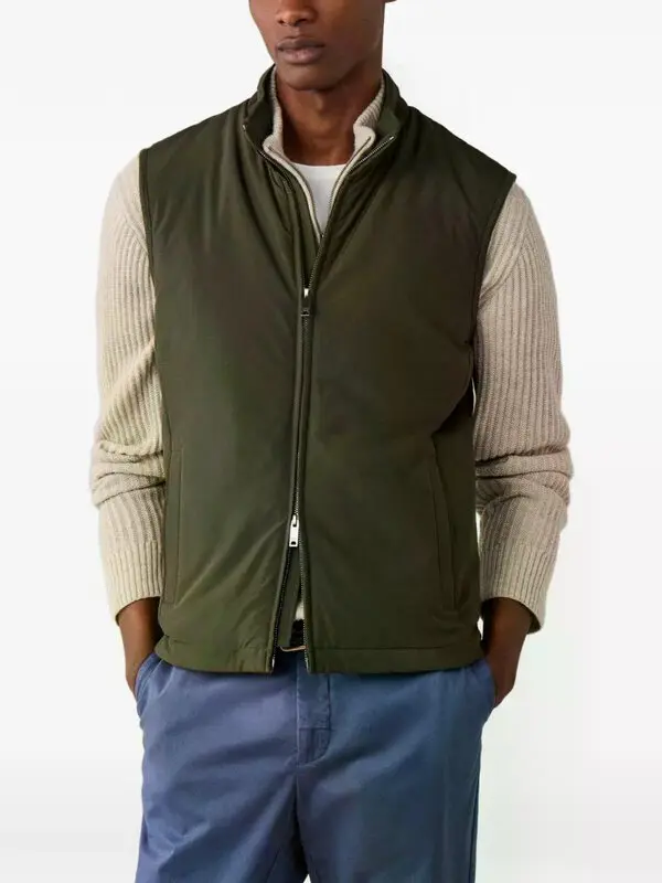 HACKETT LONDON Windsor Panelled Gilet
