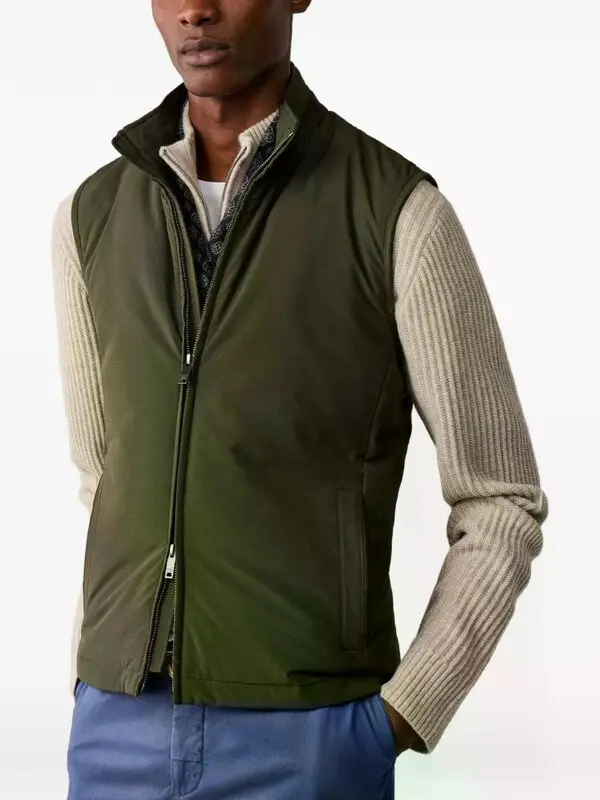 HACKETT LONDON Windsor Panelled Gilet