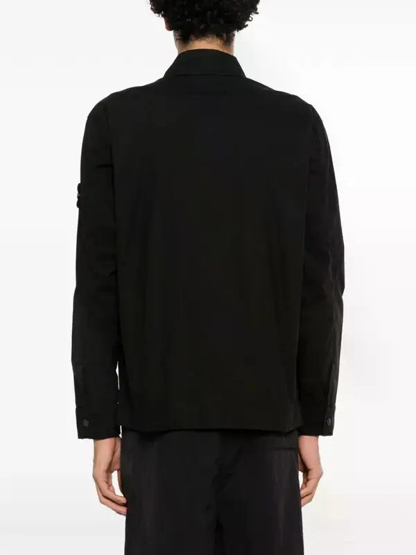 Stone Island Logo-patch Shirt