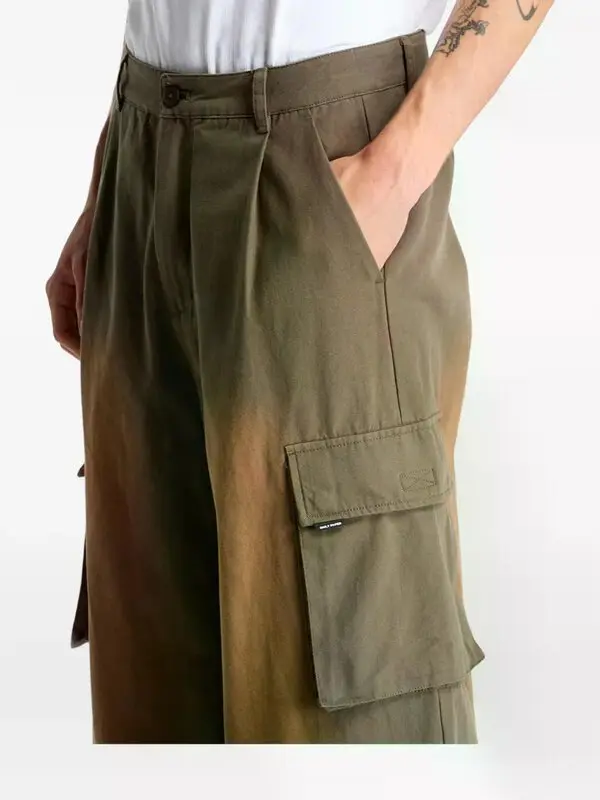 DAILY PAPER Washed Belt-loop Cargo Pants