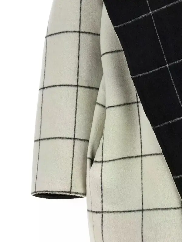 TOTEME Reversible Windowpane-check Coat