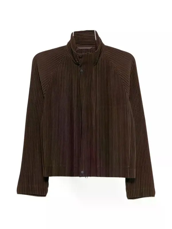Issey Miyake Plissé Raglan-sleeve Sweater