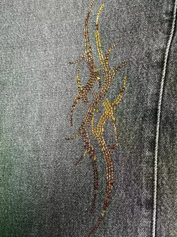 Alchemist Studio Crystal-embellished Flared Jeans