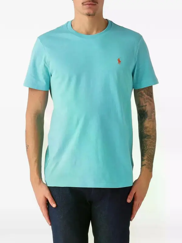 Polo Ralph Lauren Logo-embroidered T-shirt - Blue