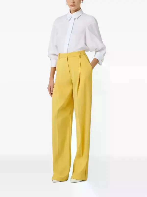 Elisabetta Franchi Jacquard Cotton Shirt With Cufflinks