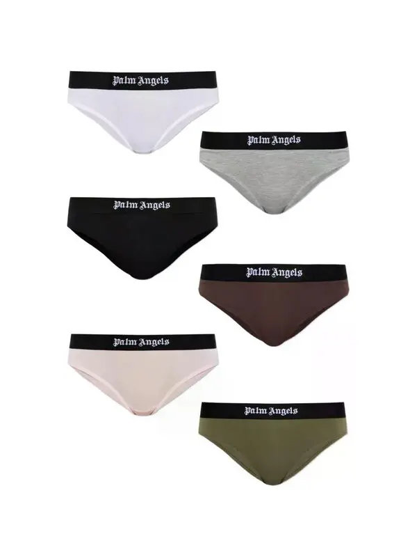 Palm Angels Logo-waistband Briefs