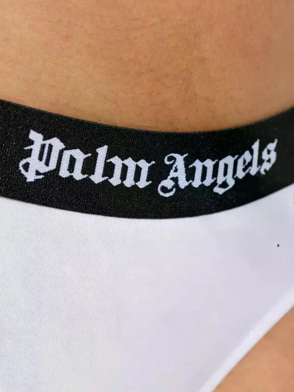 Palm Angels Logo-waistband Briefs