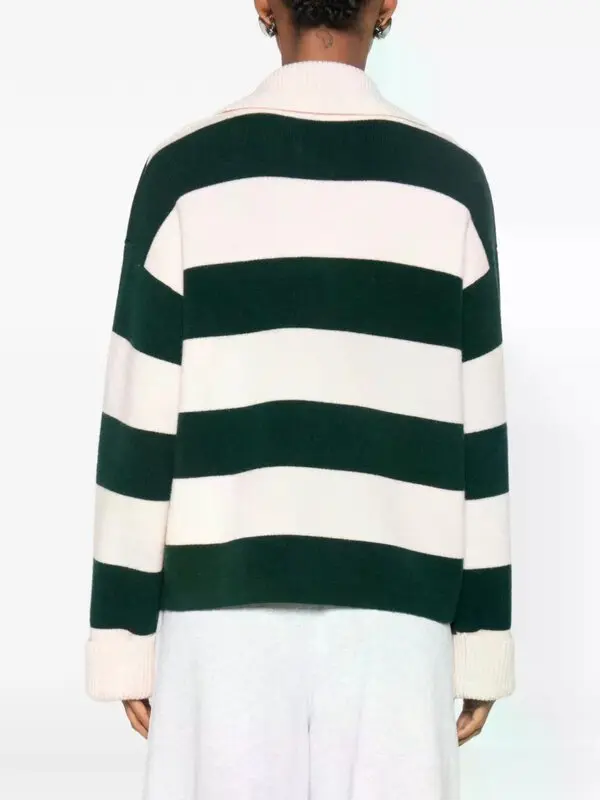FORTE_FORTE Striped Sweater