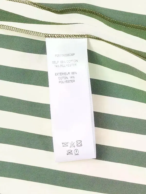 Carolina Herrera Clara Striped Balloon-sleeve Shirt