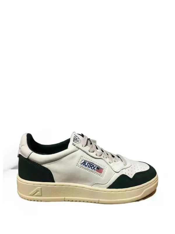 AUTRY Medalist Low Logo-detail Sneakers - White