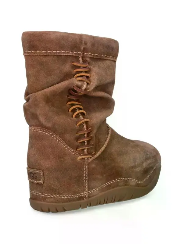 UGG Bucked Lace-up Slouchy Boots