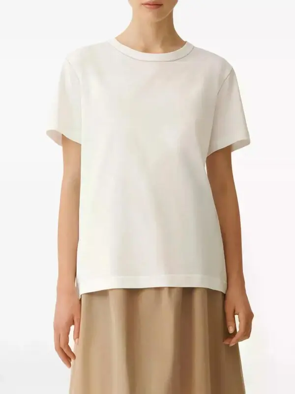Fabiana Filippi Monili-chain Trim Crewneck T-shirt