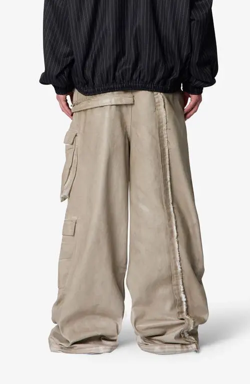 Mnml Rave Seam Cargo Wide Leg Pants