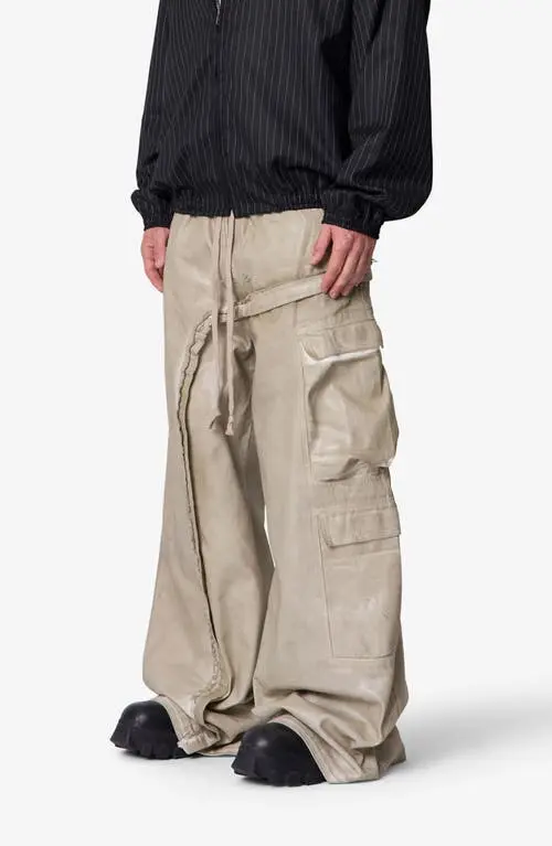 Mnml Rave Seam Cargo Wide Leg Pants