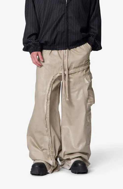 Mnml Rave Seam Cargo Wide Leg Pants