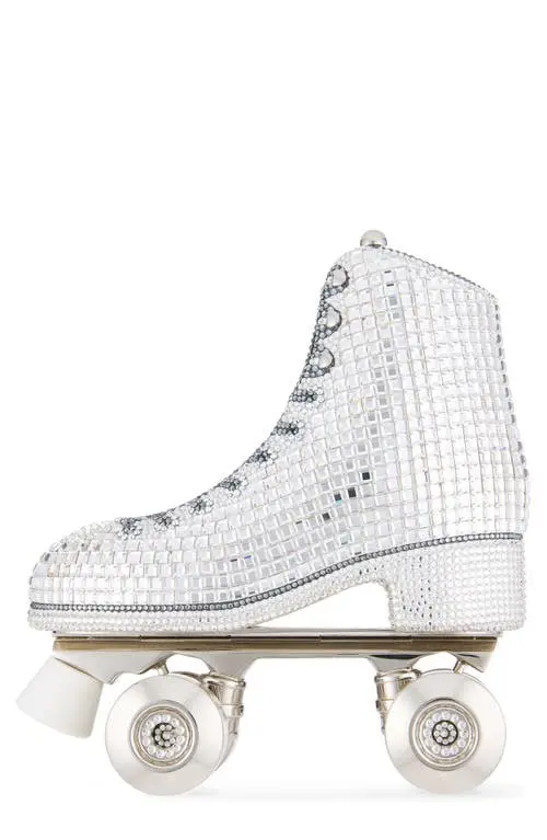Judith Leiber Crystal Roller Skate Clutch
