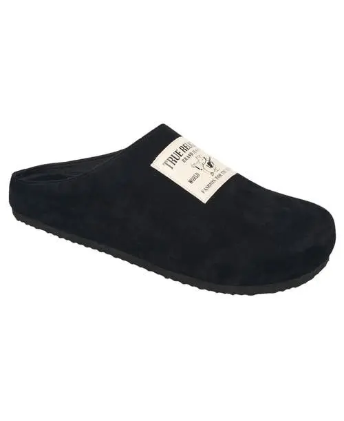 True Religion Dogg Srs Patch Clogs - Black