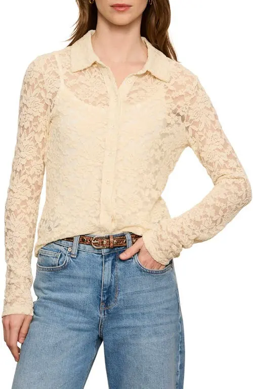 Sanctuary Dreamer Lace Shirt - Bone White