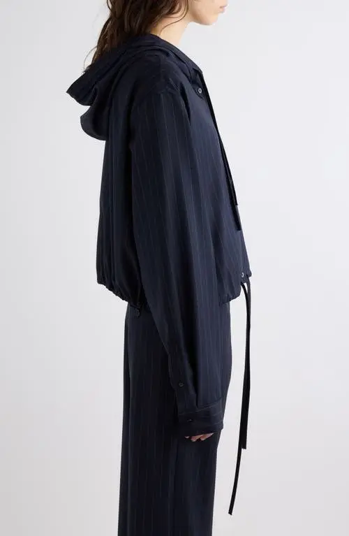 Acne Studios Sip Pinstriped Wool Jacket