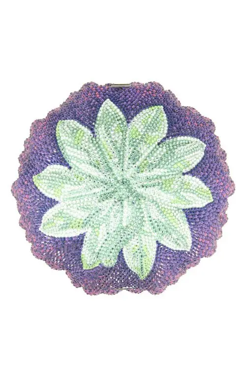 Judith Leiber Belladonna Peony Clutch