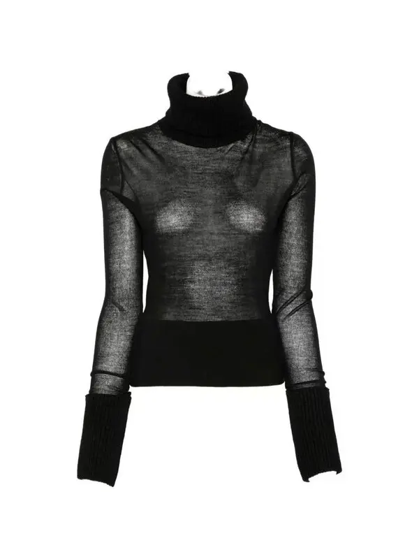 Our Legacy Inverse Turtleneck Top - Black