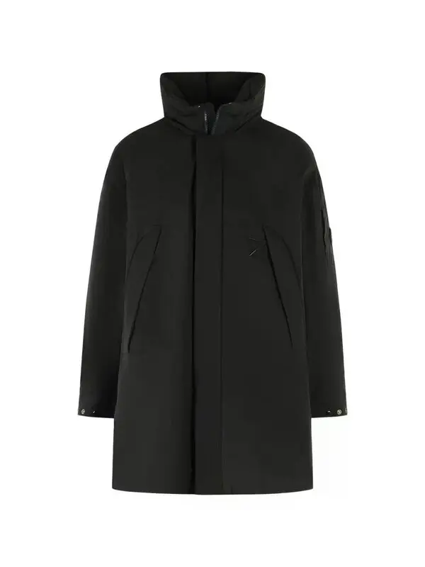 C.P. COMPANY Pro-trek Lente Hooded Down Jacket - Black
