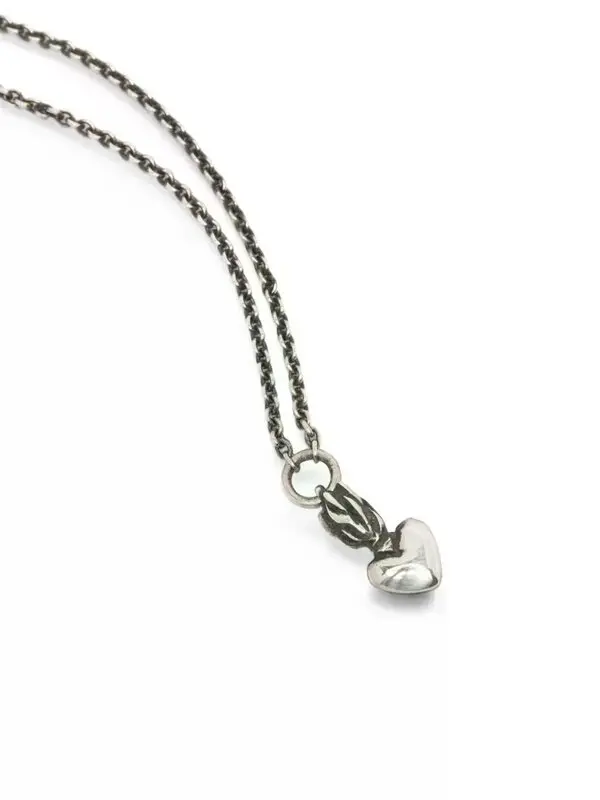 Werkstatt:München Heart Pendant Chain Necklace