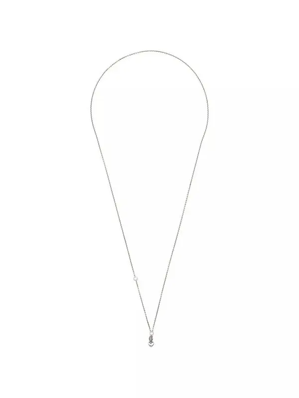 Werkstatt:München Heart Pendant Chain Necklace - Silver