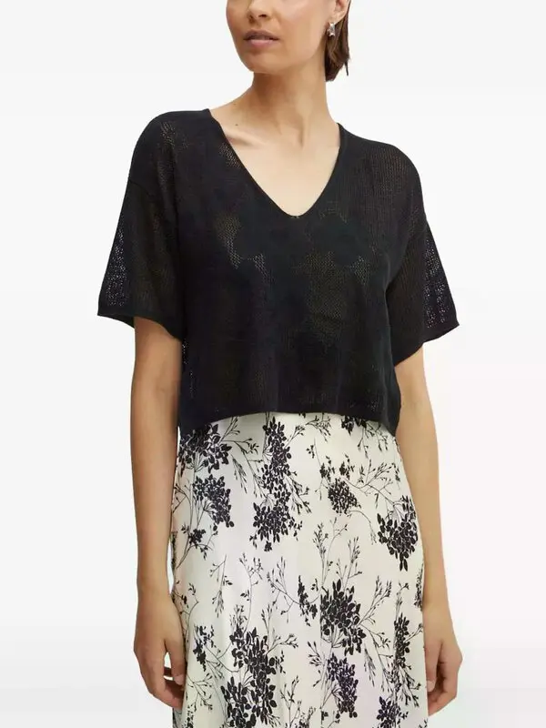 BENETTON V-neck T-shirt