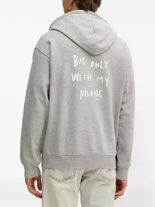 BENETTON Drawstring Hoodie With Lettering