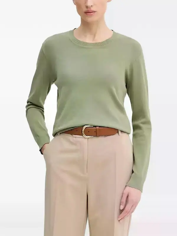 BENETTON Ribbed Crewneck Sweater