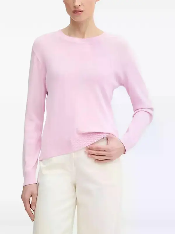 BENETTON Round-neck Sweater - Pink