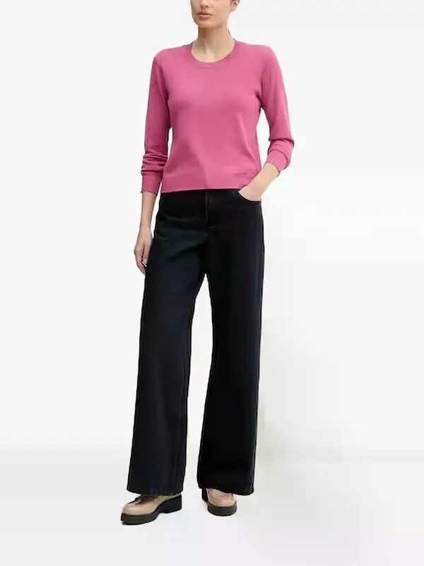 BENETTON Ribbed-trims Sweater