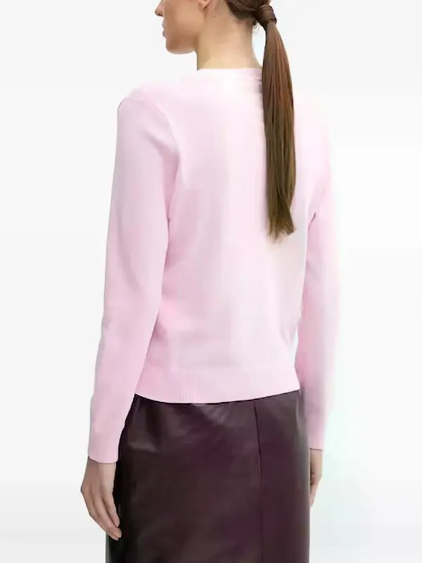 BENETTON V-neck Ribbed Knitwear