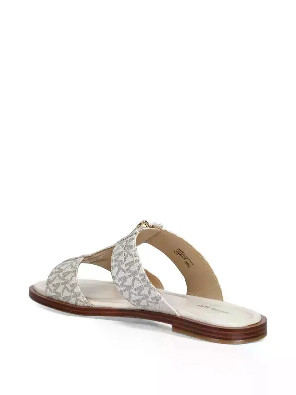 Michael Kors Berkley Signature Logo Slide Sandals