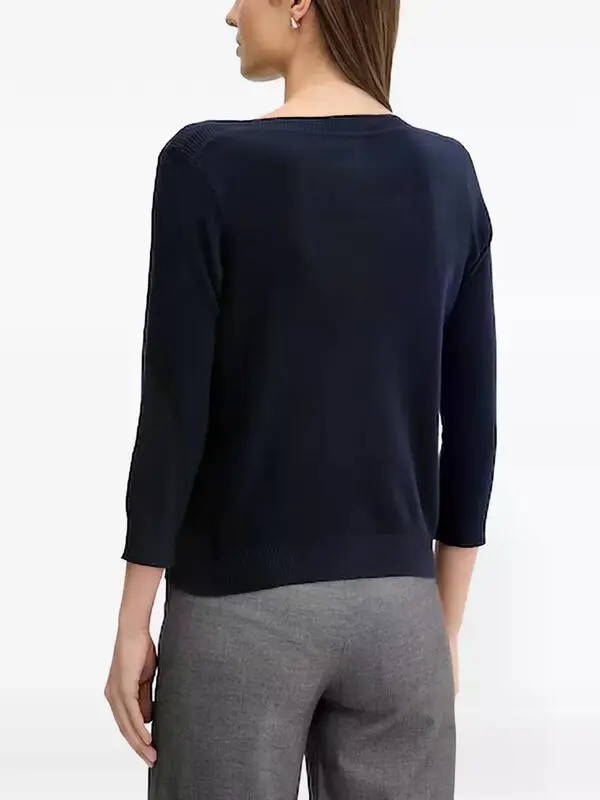 BENETTON Boat-neck Pullover
