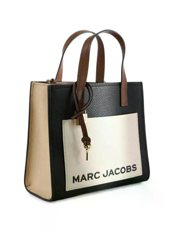 Marc Jacobs Logo-print Leather Tote Bag