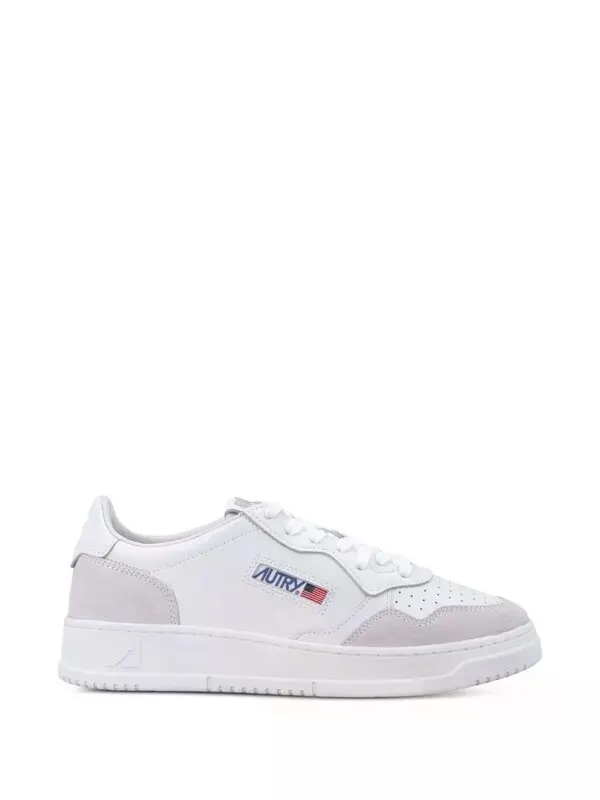 AUTRY Medalist Panelled Sneakers - White