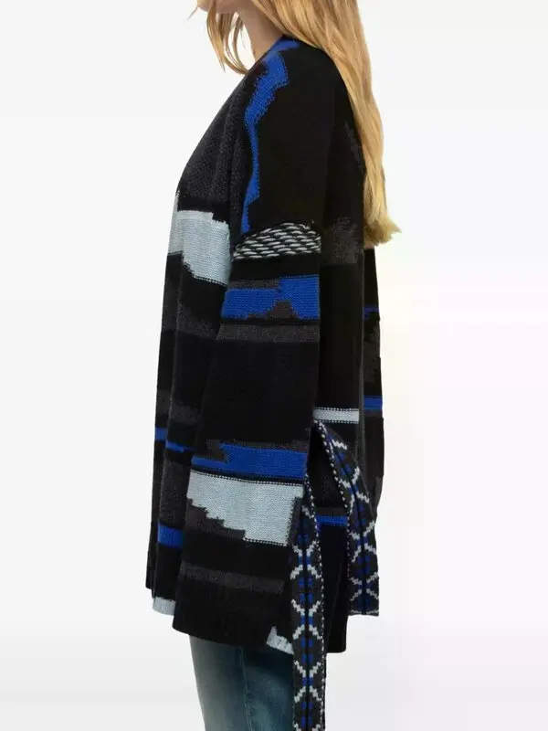 Zadig&Voltaire Aspen Wings Intarsia-knit Coat