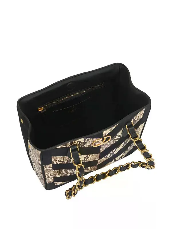 Valentino Garavani Chain Snake-effect Shouder Bag