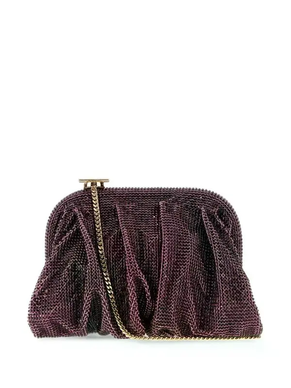 Benedetta Bruzziches La Petite Venus Clutch - Purple