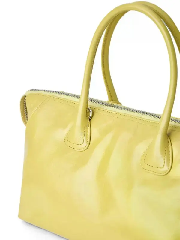 Miu Miu Embossed Logo Leather Shoulder Bag