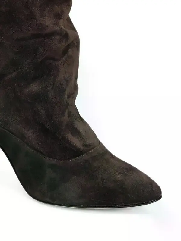 THE SELLER Slouchy Panelled Boots