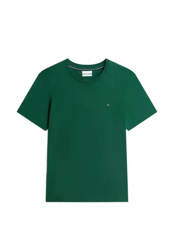 Tommy Hilfiger Regular-fit Flag-embroidered T-shirt