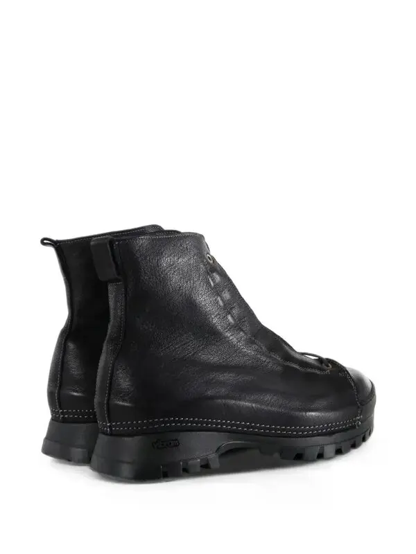 Guidi Lace-up Leather Combat Boots