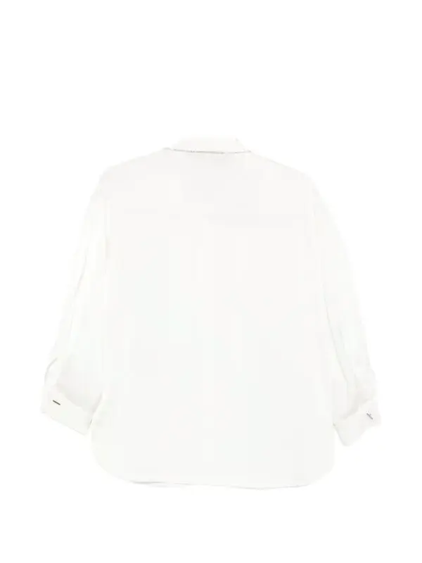 SIMONA CORSELLINI Crystal-embellished Blouse